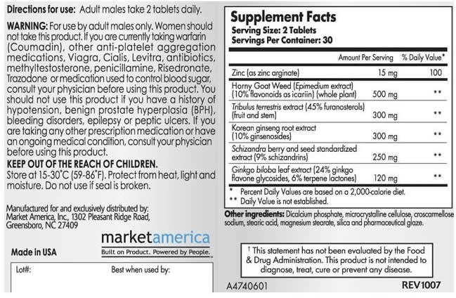 Prime Time Performance Formula for Men